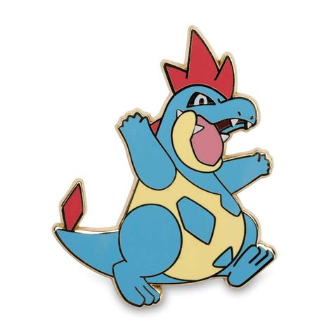 Bayleef Quilava And Croconaw Pokémon Pins 3 Pack Pokémon Center