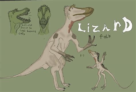 Lizard Folk By Klamjames779 On Deviantart