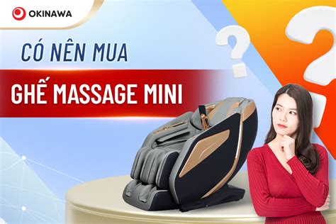 Hé Lộ Sự Thật Về Ghế Massage Mini Nên Mua Hay Không