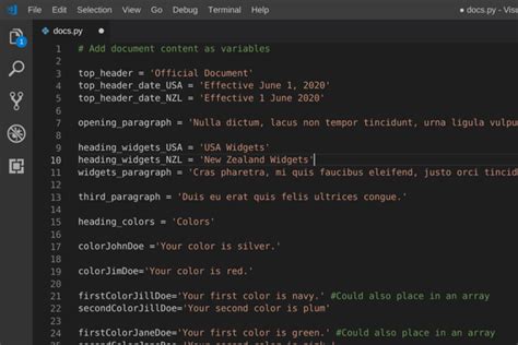 Using Python And Python Docx To Build Word Docs