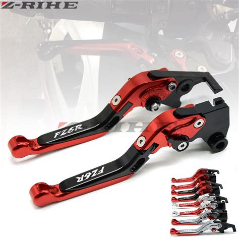 Logo Fz R Cnc Adjustable Motorcycle Brake Clutch Levers For Yamaha Fz Fazer Fz R