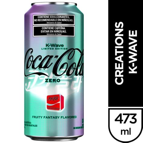 GASEOSA COCA COLA SIN AZUCAR K WAVE LATA X 473 CC Super MaMi