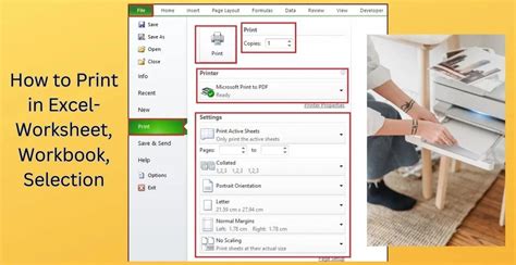 How To Print In Excel Worksheet Workbook Selection