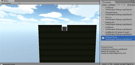 Drilling Game Scripts Logical Bug Questions And Answers Unity