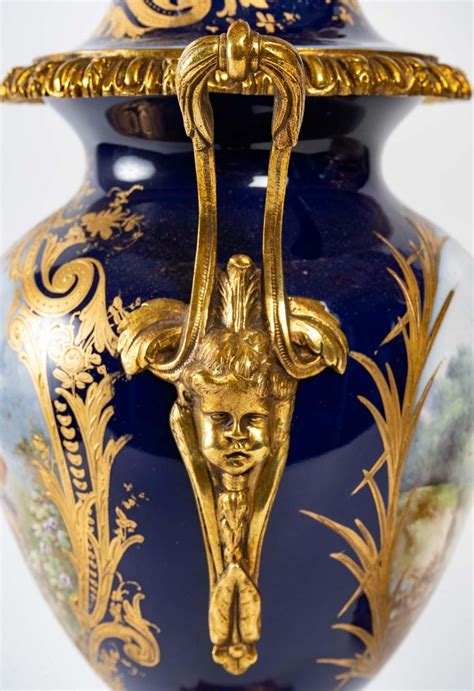 Napoleon Iii Period Gilt Bronze Porcelain Mantelpiece For Sale At 1stdibs