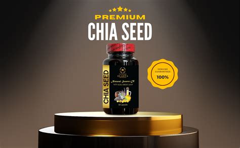 Chia Seed Oil Supplement Vegan Chia Seed Oil High Fiber And Protein