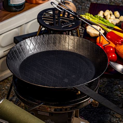 800도씨 터틀팬 24cm 착탈시 손잡이 캠핑 무쇠 후라이팬