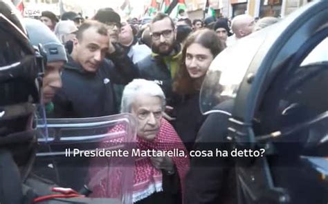 Franca Caffa Chi è Lattivista 94enne Che Ha Parlato Di Mattarella Con Il Carabiniere Sky Tg24