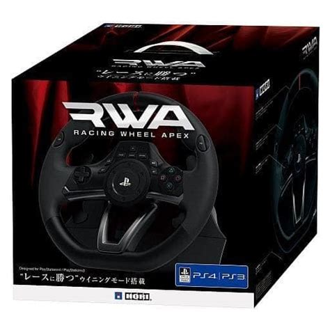 駿河屋 レーシングホイールエイペックス Ps4ps3pc用状態：内箱・説明書欠品、外箱・本体状態難（プレイステーション4）