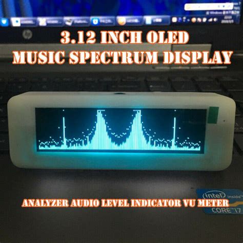 20hz ~ 20khz Digital Audio Spectrum Analyzer แสดงผล1p Music Spectrum Vu Meter Th