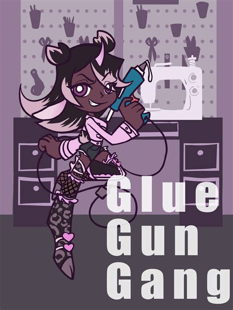 November Prompt Glue Gun Gang By Dualityandsuch On Deviantart