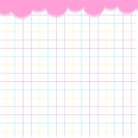 Premium Vector Cute Grid Pattern Background Vector