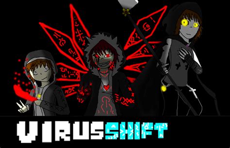Virusshift Feat Virus Chara Xhara And Shift Ryu By Arafridi2000 On