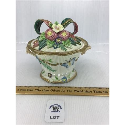 Fitz And Floyd Sri Lanka Candy Dish