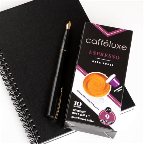 Caffeluxe Nespresso® Compatible Coffee Capsules Shop Coffee Pods