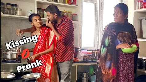 Hours Kissing Prank Radhikavlogs Vishnuchilamakuri Prank Comedy Youtube
