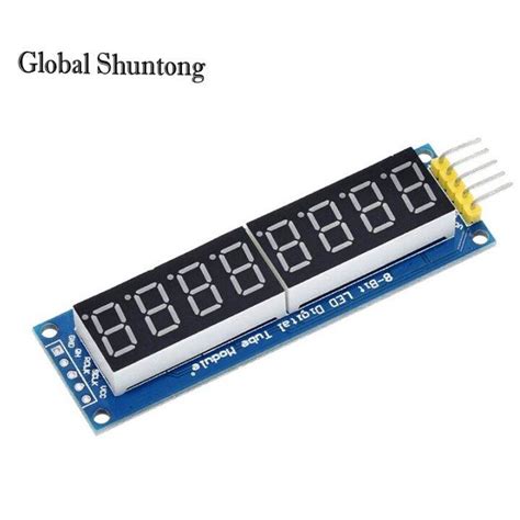 Tm1638 Module Tm1637 4 Key Display For Avr Arduino Max7219 Digital Led