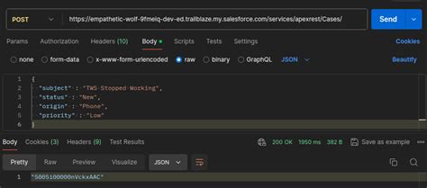 Understanding How To Call Salesforce Web Service Using Postman