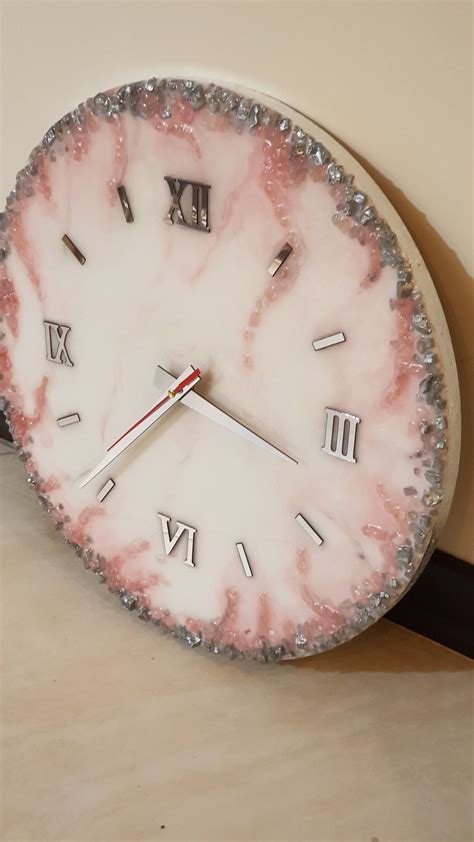 Clock Resin Ratinj Art ساعت رزینی طرح سنگ راتنج آرت In 2022 Clock