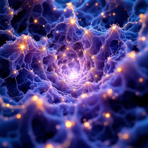 Free Glowing Neural Network Image Download At Stockcake