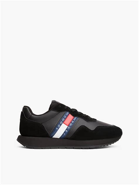 Sneaker Met Gemengde Texturen En Profiel Meerdere Kleuren Tommy