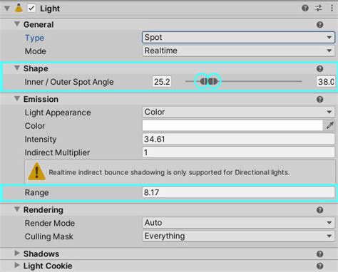 How To Scale Spotlight Cone Questions And Answers Unity Discussions