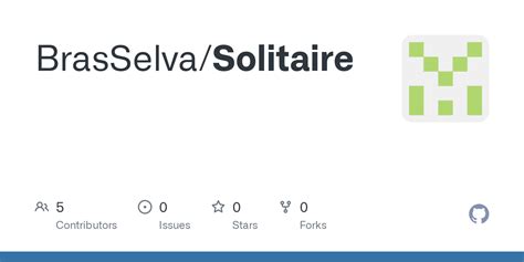 GitHub BrasSelva Solitaire