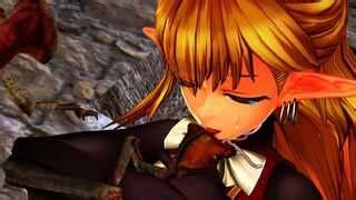 O Dio INSECT SEX Elf Part1 Hentai247