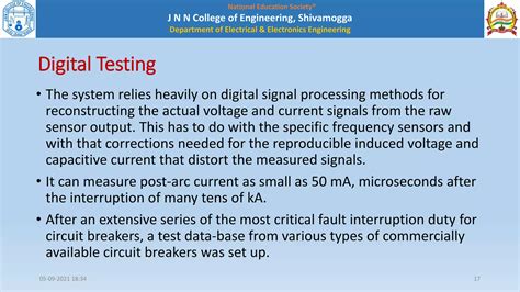 Digital Testing Of High Voltage Circuit Breaker Seminar Ppt Pdf
