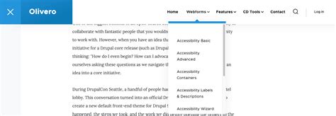 The Accessibility And Usability Journey Of Drupals Primary Navigation