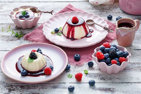 Panna Cotta Das Einfache Italienische Dessert