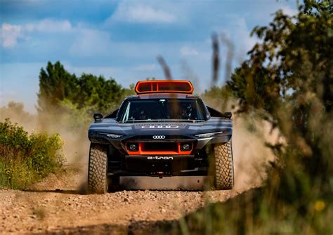 Audi Testing For Dakar Rally With Rs Q E Tron Electric Hybrid