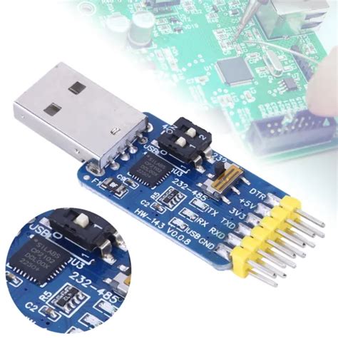 Cp2102 6 In 1 Usb Uart Modulo Di Conversione Usb Ttlrs485232 Ttl
