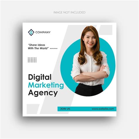 Premium Vector Digital Marketing Agency Social Media And Instagram