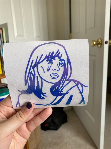 Billie Eilish Happier Than Ever Decal Vinyl Car Sticker Etsy
