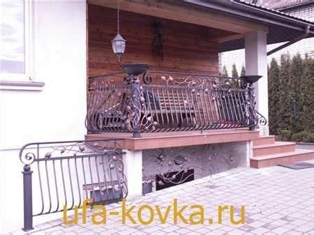 Фотографии кованых перил и ограждений - художественная ковка. 296 фото ...