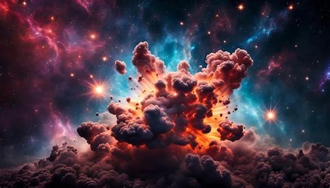 Explosion Background Wallpapersafari Abstract Burst Of Glowing Red