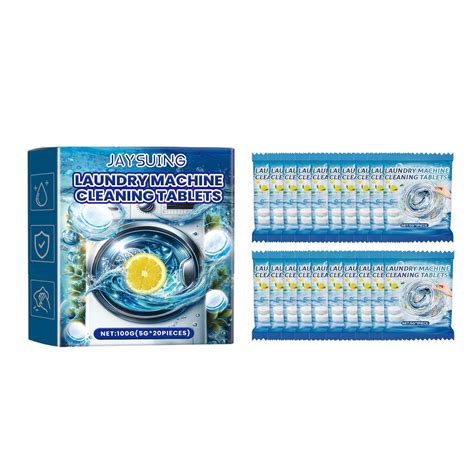 2 Packs Dishwasher Cleaning Tablets Deep Clean Washing Machine Remove