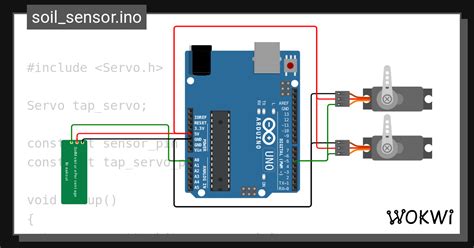 Soil Sensor Copy Wokwi ESP STM Arduino Simulator