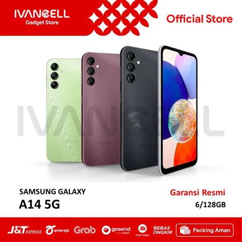 Jual Official Samsung A14 5g 6128 Octa Core 5000mah Smartphone Android