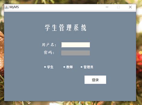 java课程设计——学生管理系统的设计与实现 学生管理系统java课程设计 csdn博客