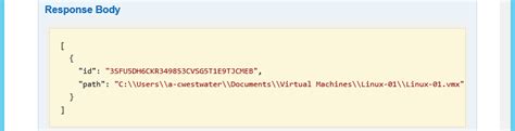 Vmware Workstation Tech Preview 2018 Rest Api
