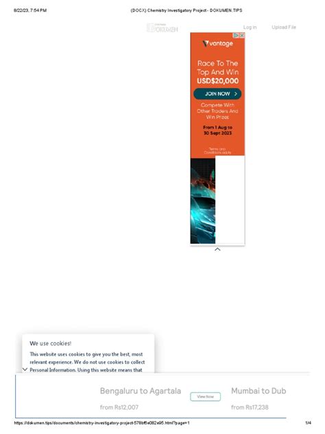Docx Chemistry Investigatory Project Dokumen Tips Pdf