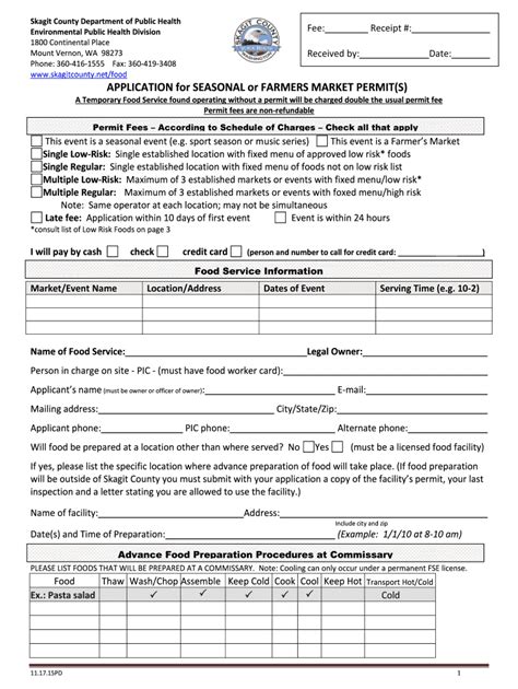 Fillable Online Skagit County Department Of Public Health Fax Email