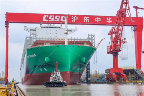 Hudong Zhonghua Launches Cma Cgms Lng Powered Giant Lng Prime