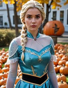 Free Elsa And Anna Halloween Costume Adults Ai Face Swap