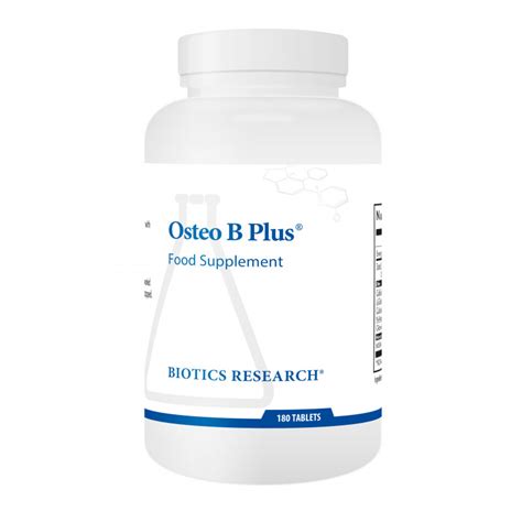 Biotics Research Osteo B Plus 180 Tablets Clarity Health