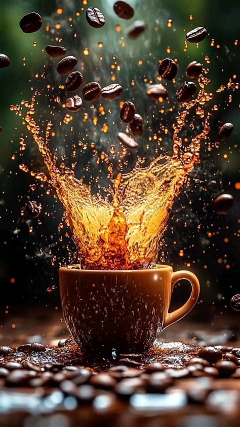Pin By 🎀 On Фони шаблони Coffee Artwork Good Morning Coffee Coffee Barista Art