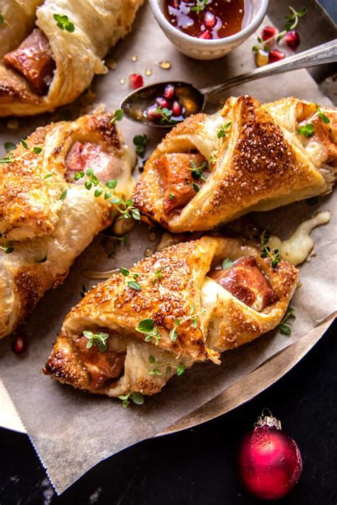 Prosciutto Wrapped Baked Brie Rolls Half Baked Harvest