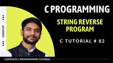 String Reverse Program In C In Hindi Youtube